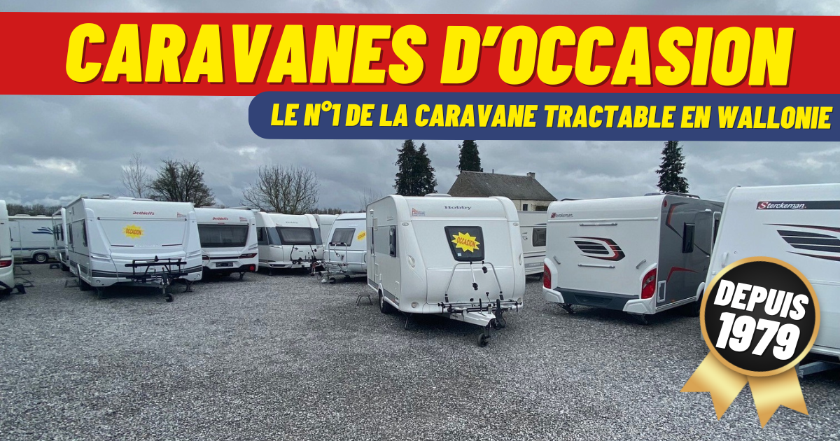 Vente de caravanes d'occasion toutes marques