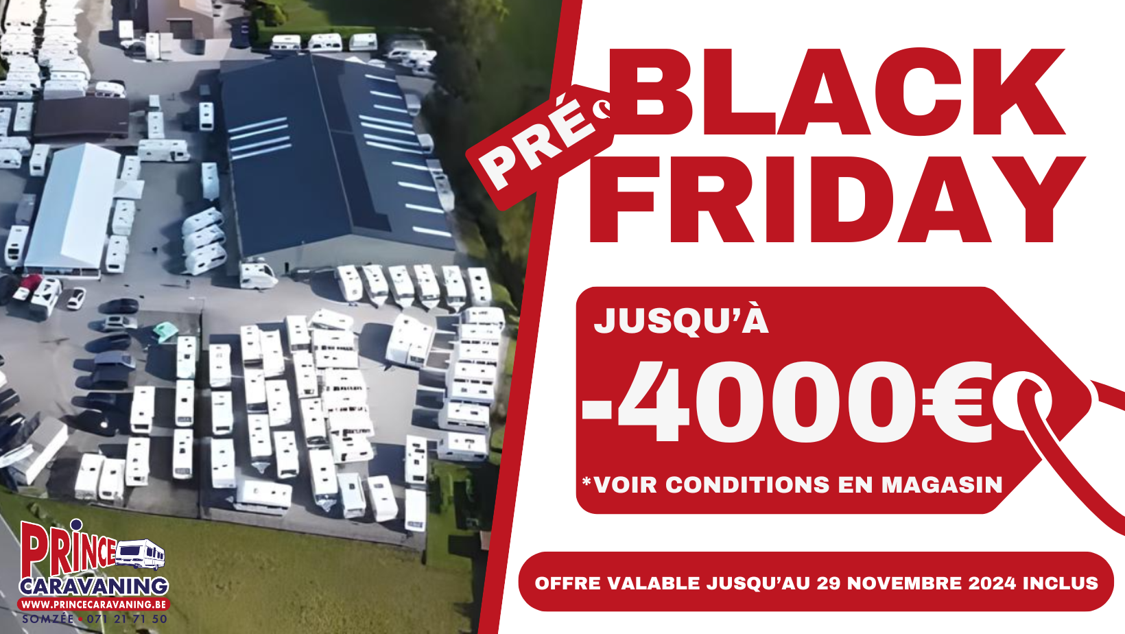 Pré Black Friday chez Prince Caravaning